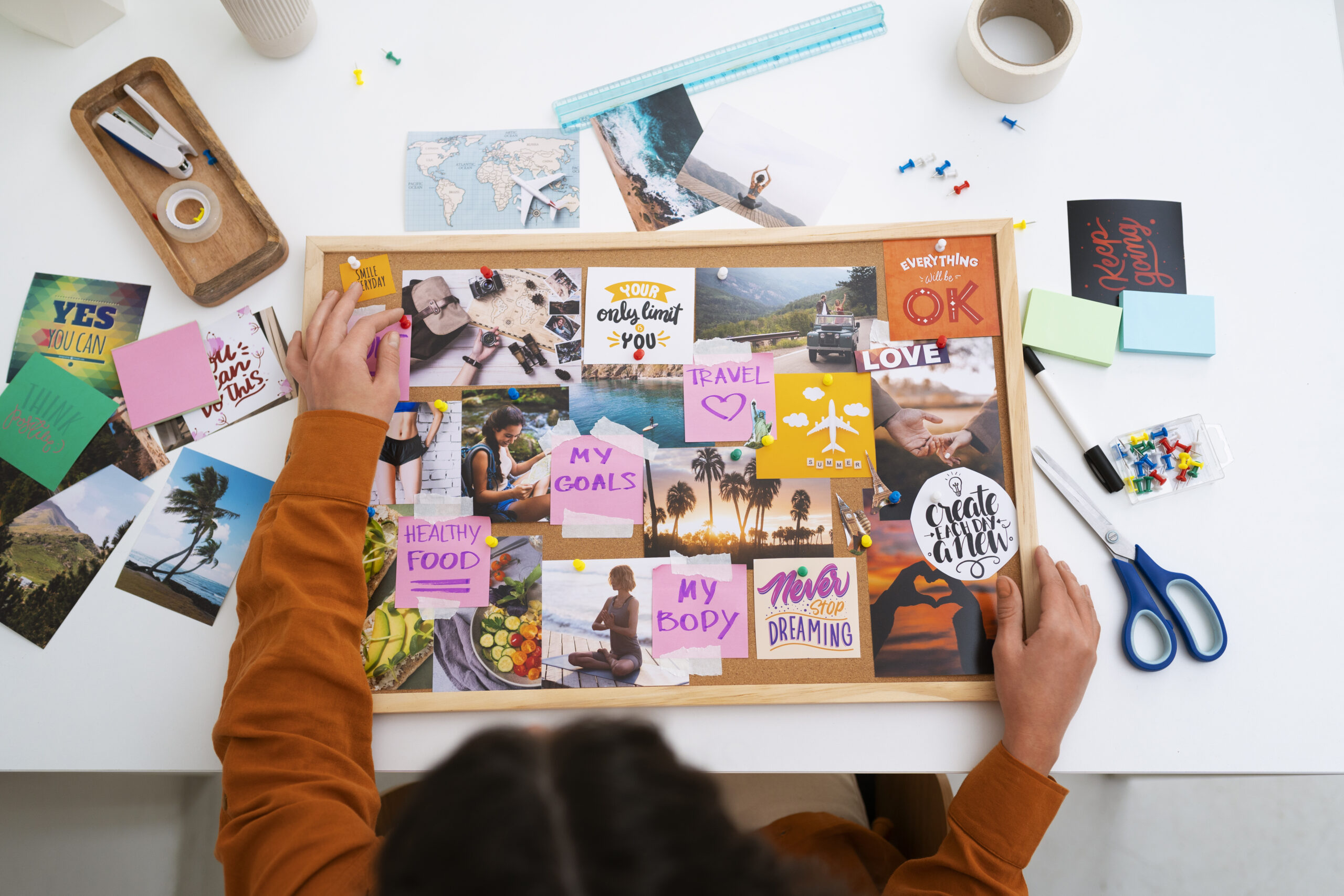 Vision Board: La tendencia en redes para planificar tu año con éxito ...